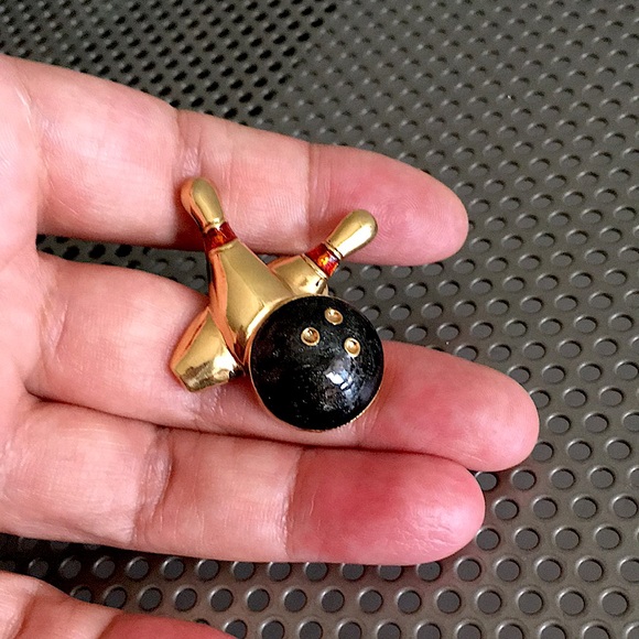 Avon | Jewelry | Avon Bowling Pins N Ball Pin | Poshmark